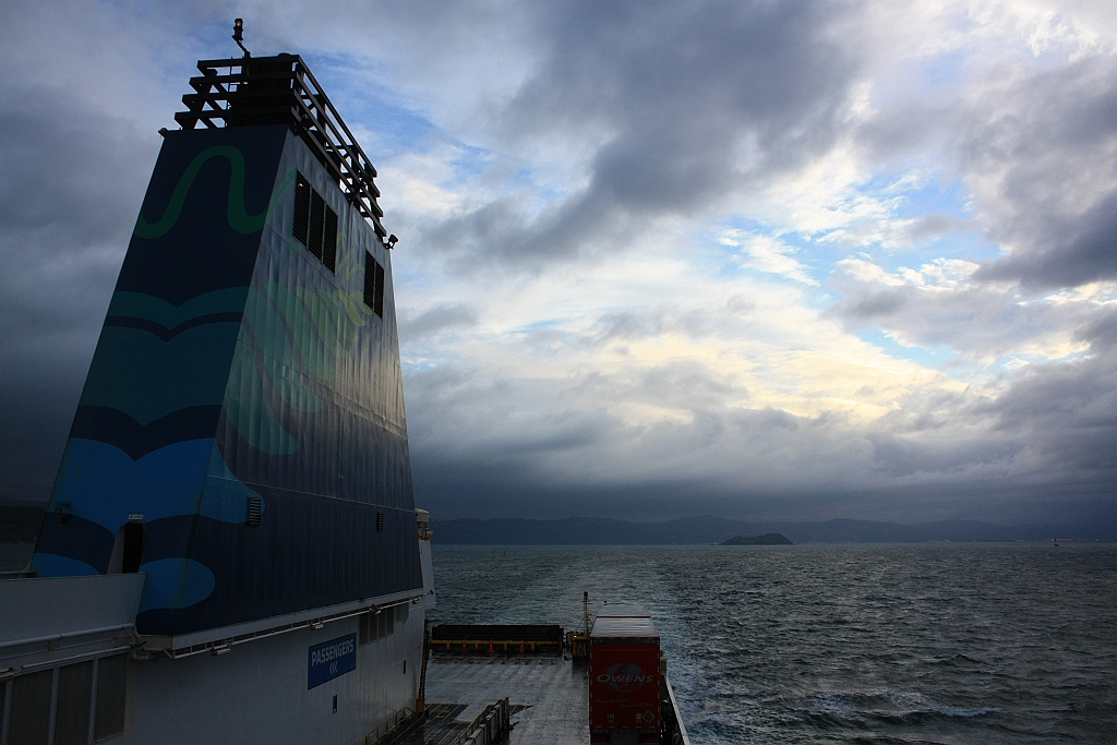 New Zealand: Interislander Ferry across Cook Strait | Fotoeins Fotografie