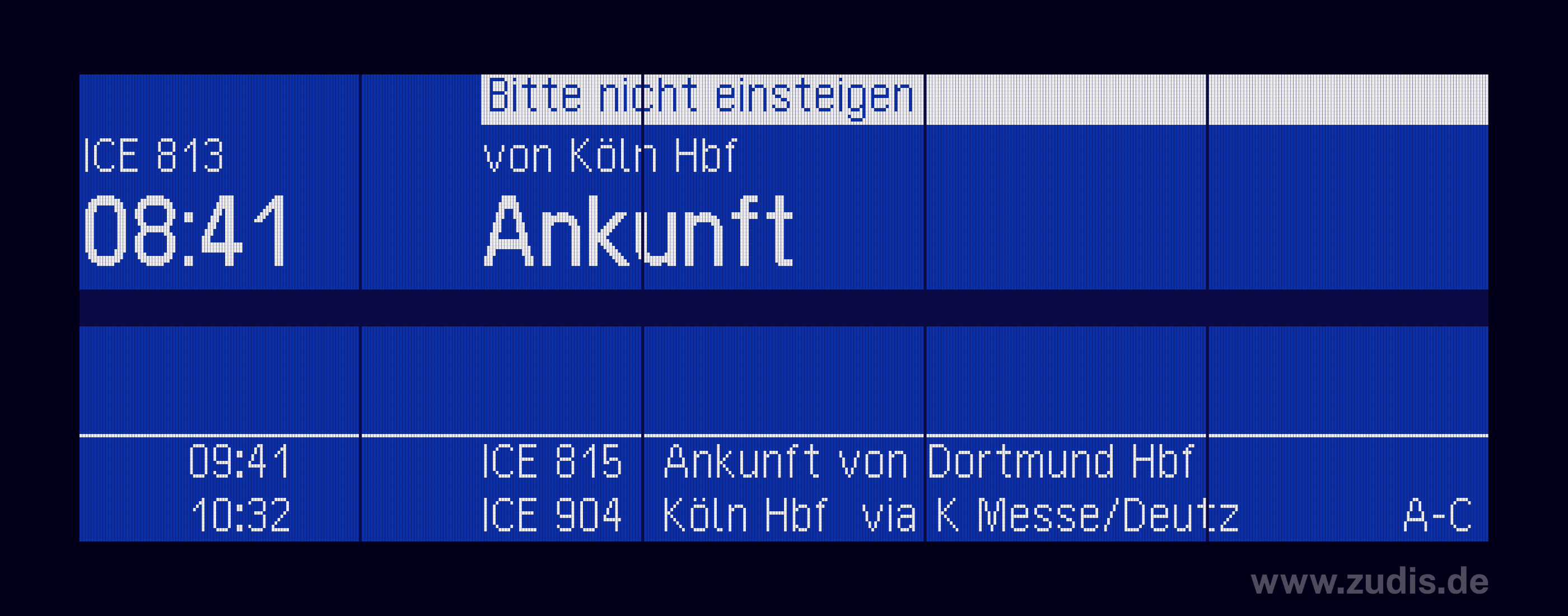 How to read signage at German train stations | Fotoeins Fotografie