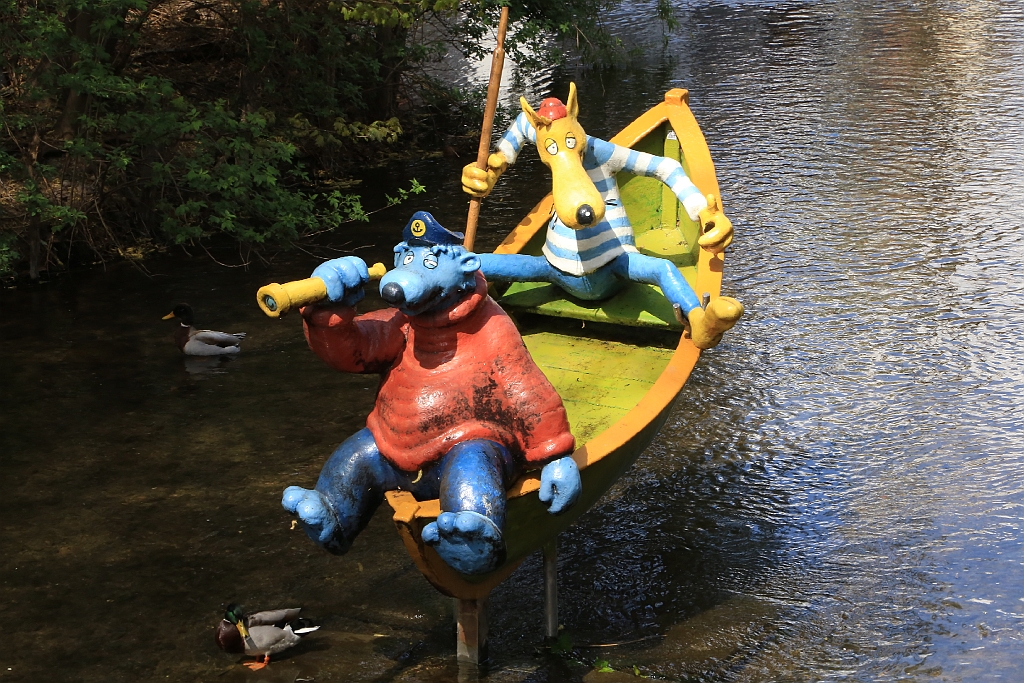 Erfurt: five KiKa character sculptures | Fotoeins Fotografie