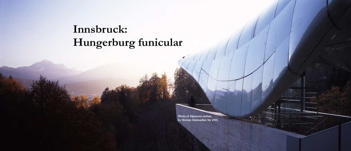 Innsbruck’s Hungerburgbahn, by Zaha Hadid | Fotoeins Fotografie